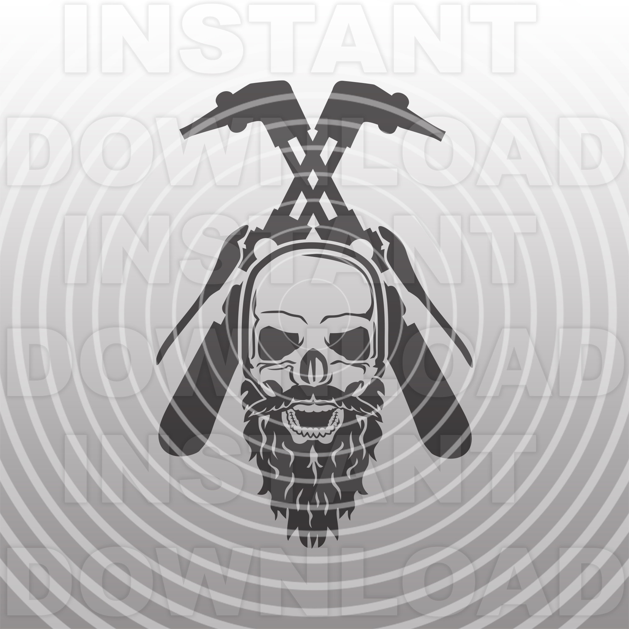 Welder Skull With Beard SVG Filewelding SVG Fileskilled | Etsy