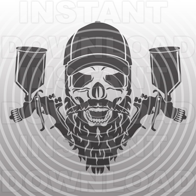 Paint Sprayer Svg - Etsy