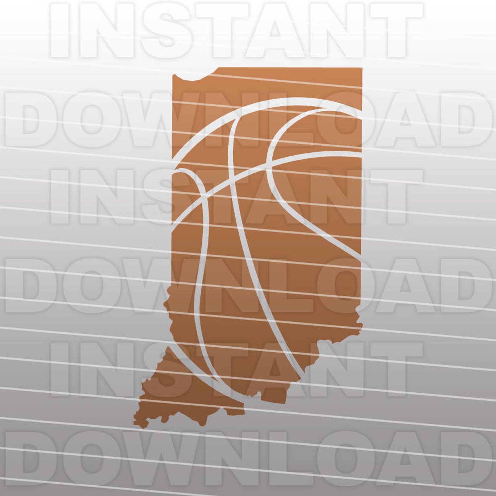 Indiana Basketball SVG Fileindiana SVG Filecutting - Etsy