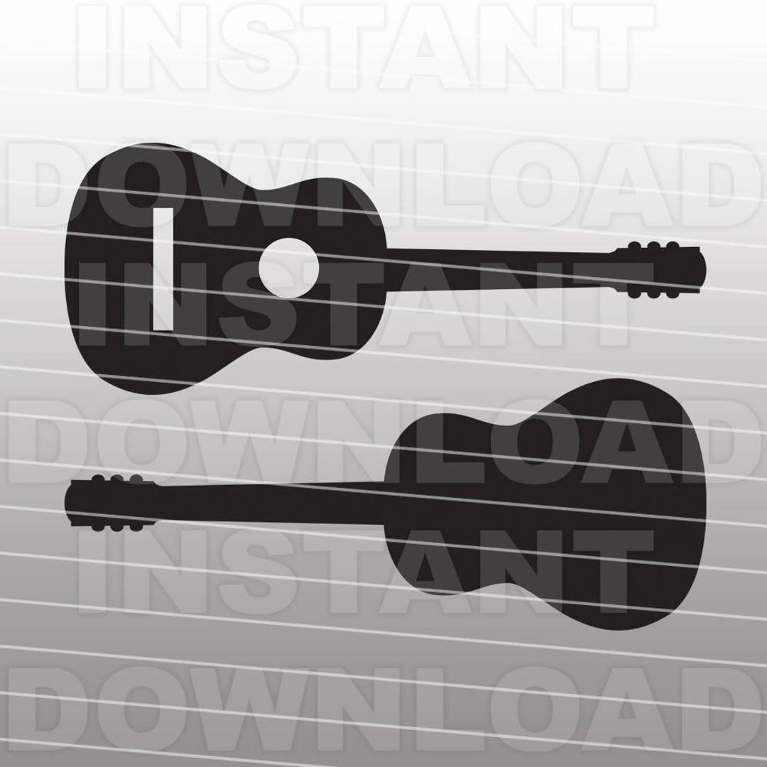 Guitar SVG File,acoustic Guitar SVG File,music SVG File-cut File-vector ...