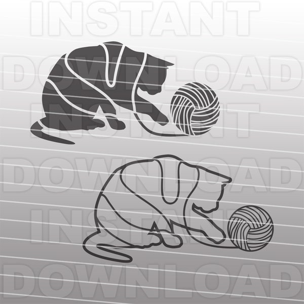 Cat Svg File - Etsy