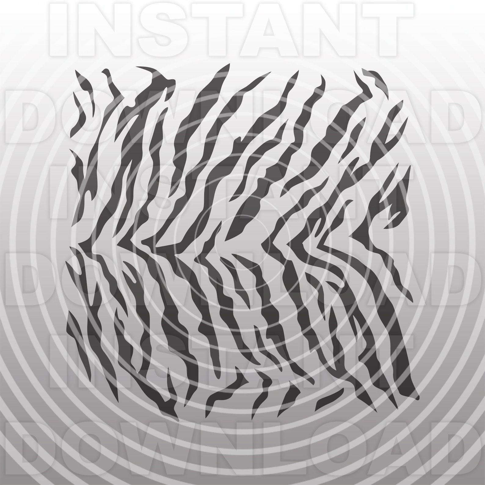 Tiger Stripes Pattern SVG Filetiger Stripes SVG Design - Etsy