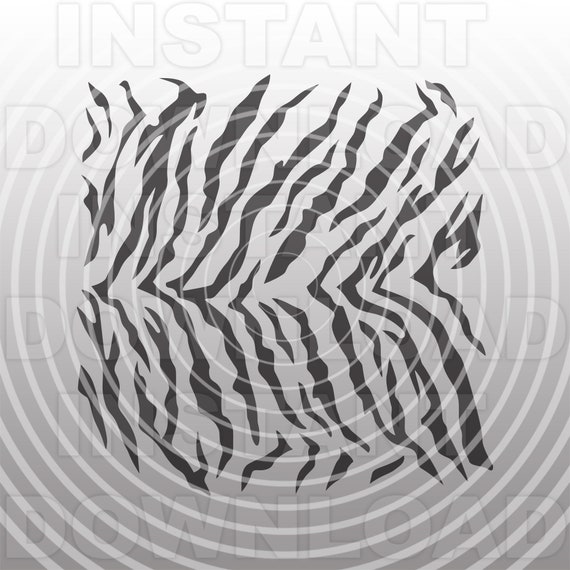 Tiger Stripes Pattern SVG Filetiger Stripes SVG Design | Etsy