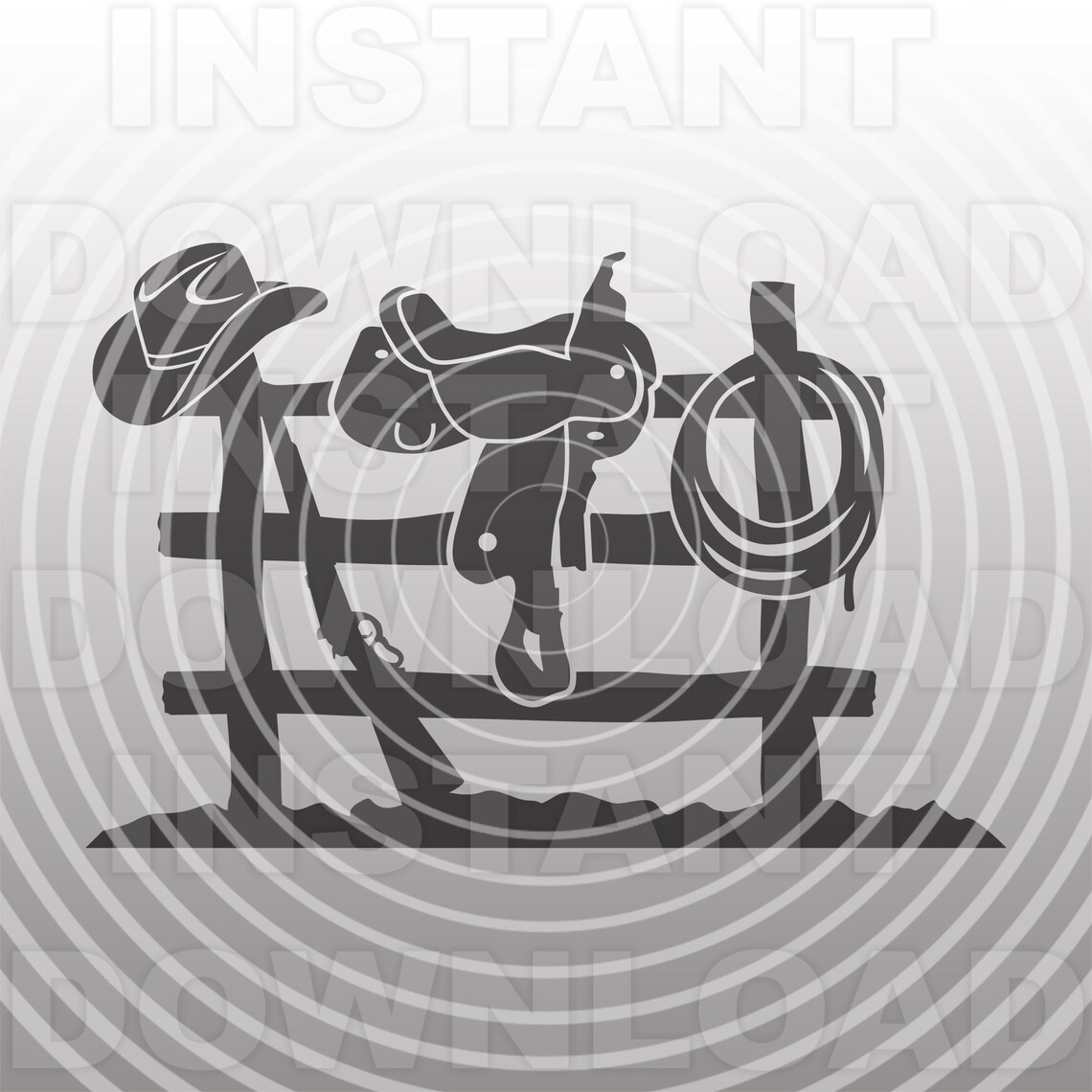 Horse Saddle SVG Filecountry Western Svgcowboy Svgcowgirl - Etsy