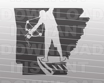 Bowfishing Svg File | Etsy