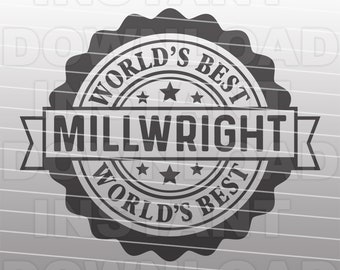 Millwright Svg File - Etsy