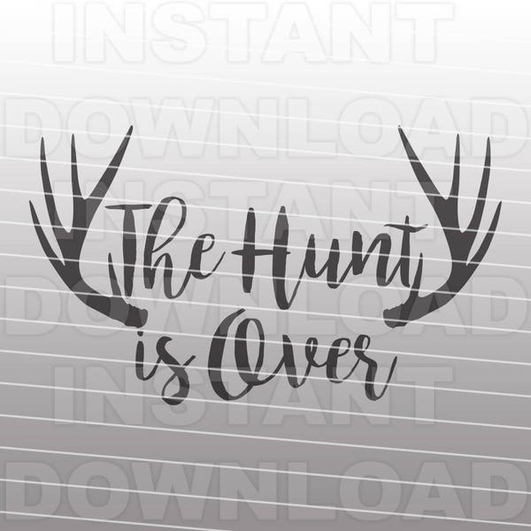 Hunt is Over - Etsy