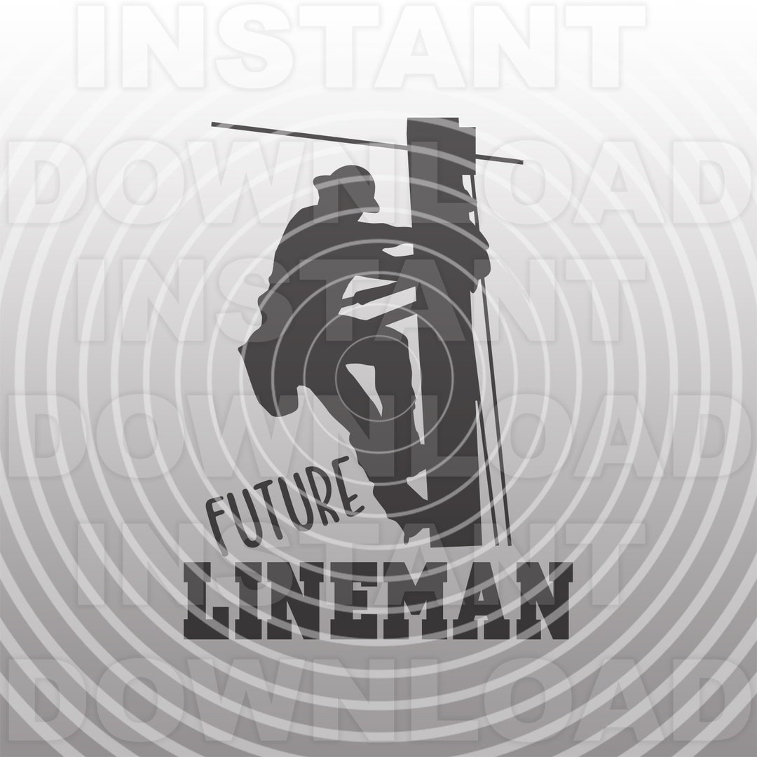 Future Lineman SVG File,electrician Svg,utility Worker Svg -vector Art ...