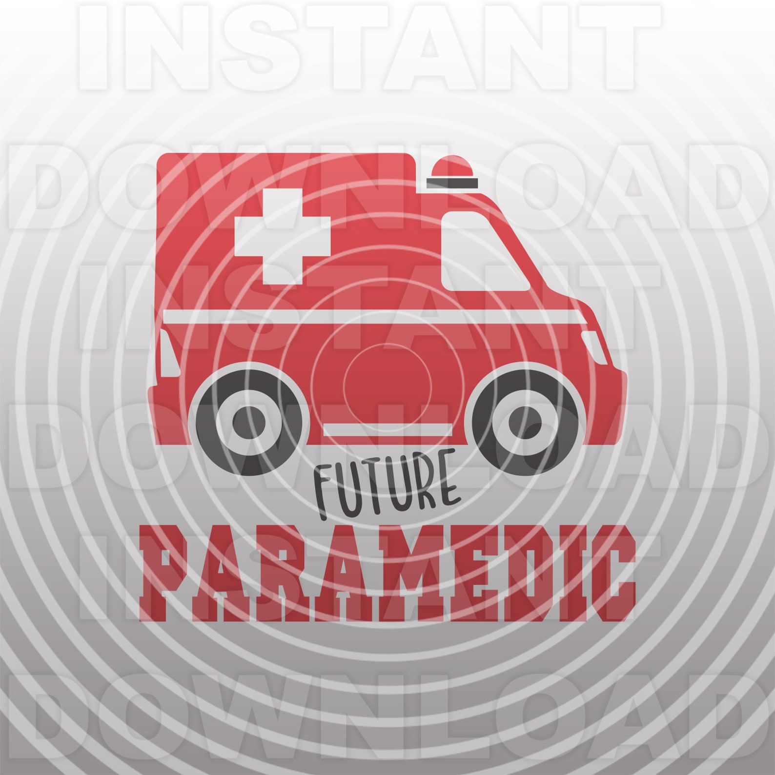 Future Paramedic SVG File,emt SVG File,ambulance Svg -vector Art ...