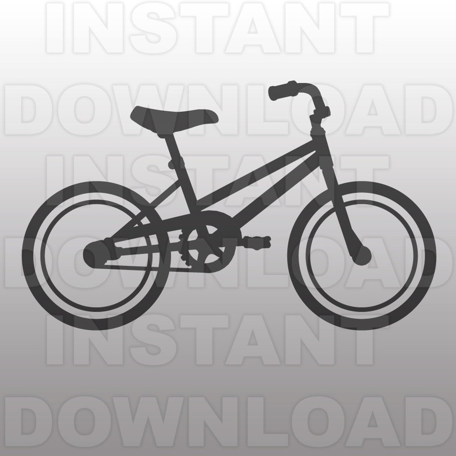BMX Fahrrad SVG-Datei-kommerzielle & persönliche Nutzung- Vektor Art ...