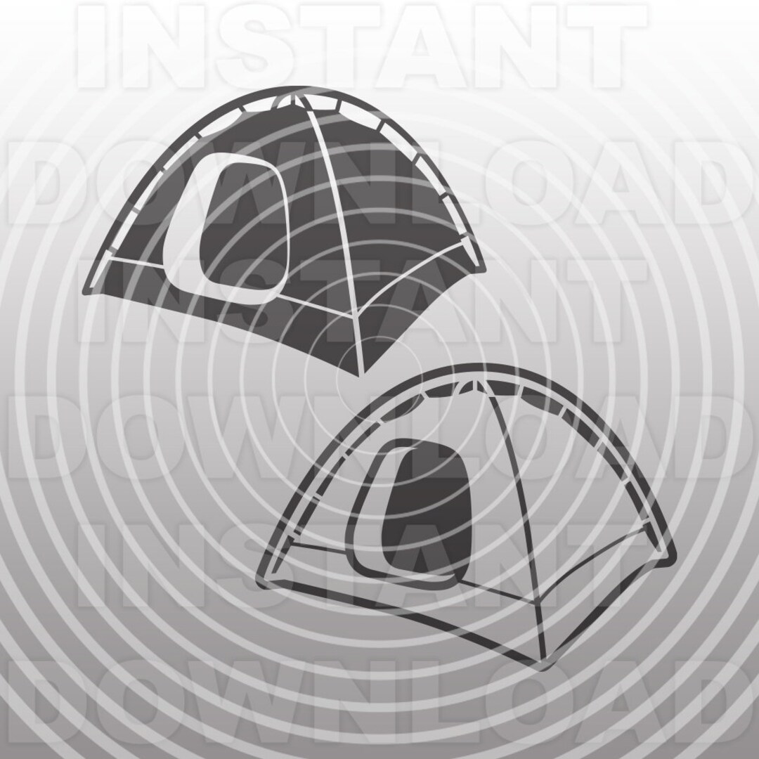 Camping Tent SVG File,hiking SVG File,backpacking SVG File vector Art ...