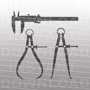 Caliper SVG File,engineering Svg,construction Svg,machinist Svg ...
