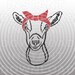 Goat SVG File,goat With Bandana Svg,goat Face Svg,farm Svg -commercial ...