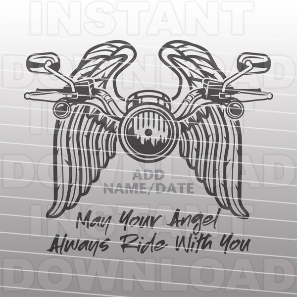 Motorcycle Handlebars With Angel Wings - Etsy