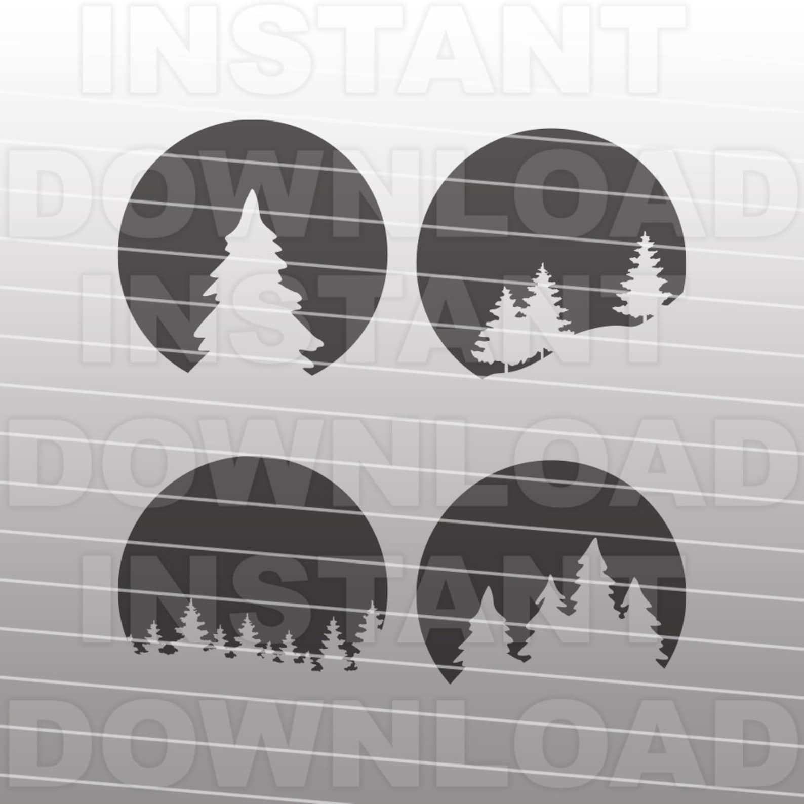 Forest Background Svg,pine Tree SVG File,pine Forest Svg,tree Farm Svg ...