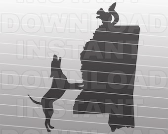 Dog Treeing Squirrel Svg - Etsy