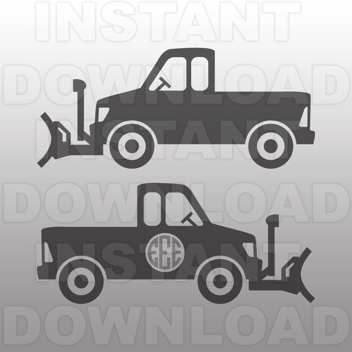 Snowplow SVG File Snow Plow SVG File Vector Art - Etsy