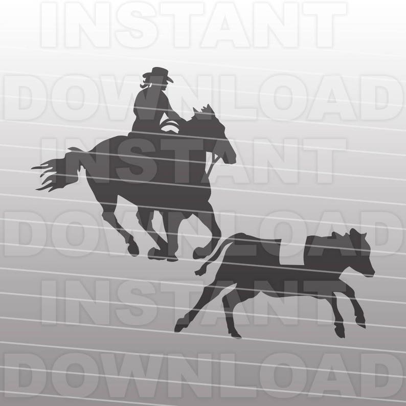 Ranch Sorting SVG File Calf Sorting Svg Cattle Svg Equestrian | Etsy
