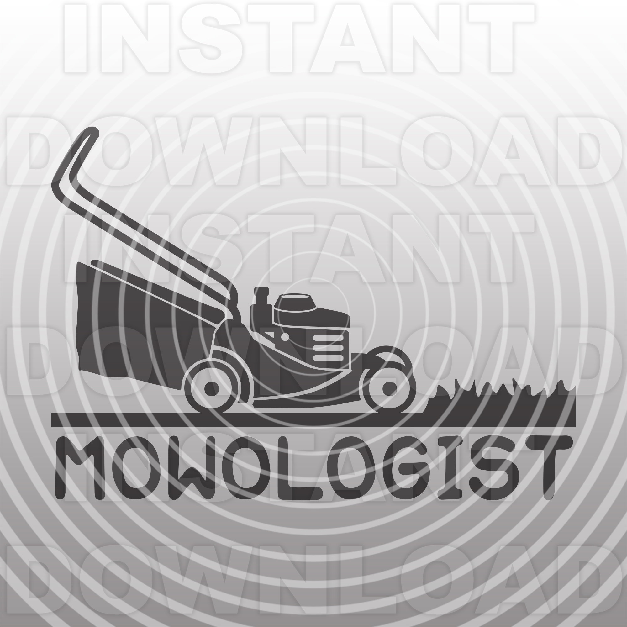 Riding Mower SVG File,funny Mowoligist Lawn Mowing SVG -vector Clip Art ...