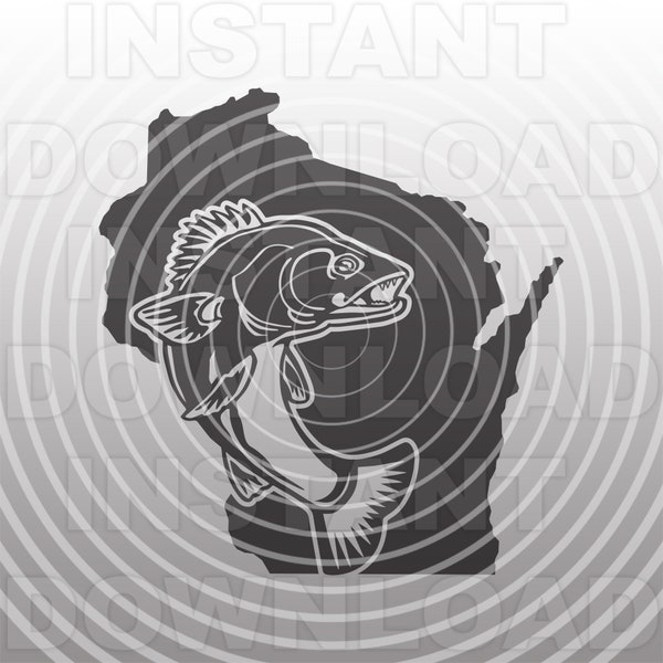 Walleye Vector Art - Etsy Canada