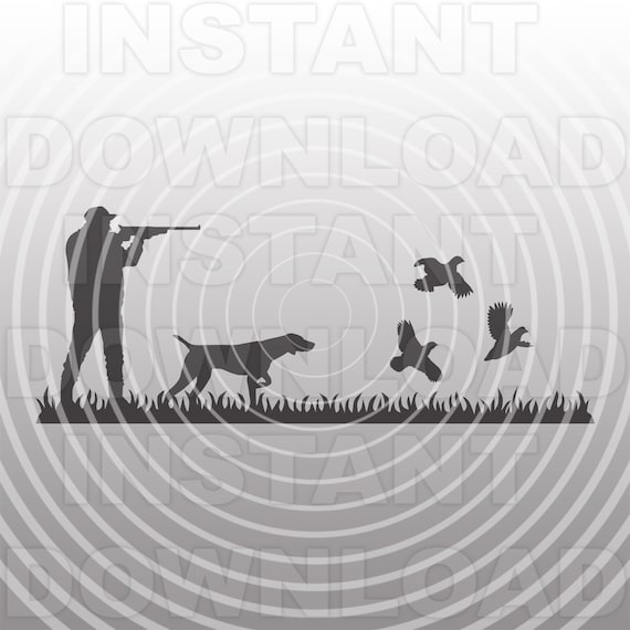 Flying Quail Silhouette