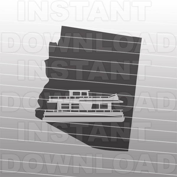 Houseboat Silhouette Svg - Etsy