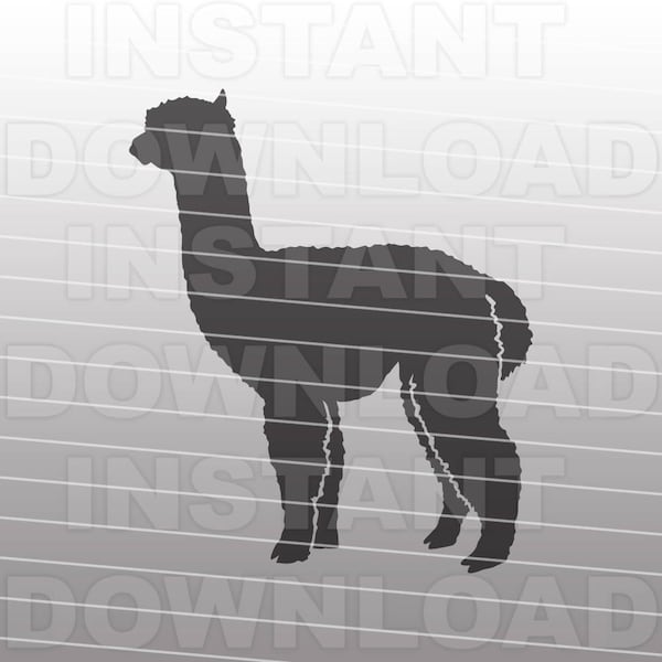 Alpaca Svg - Etsy
