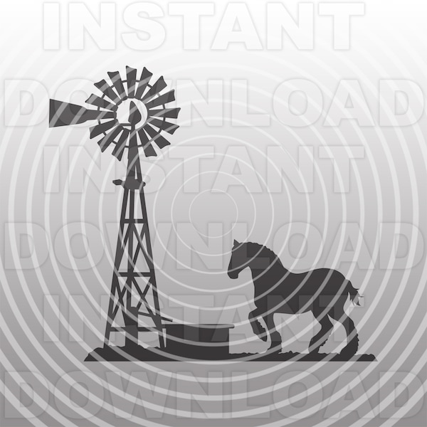 Windmill Svg - Etsy