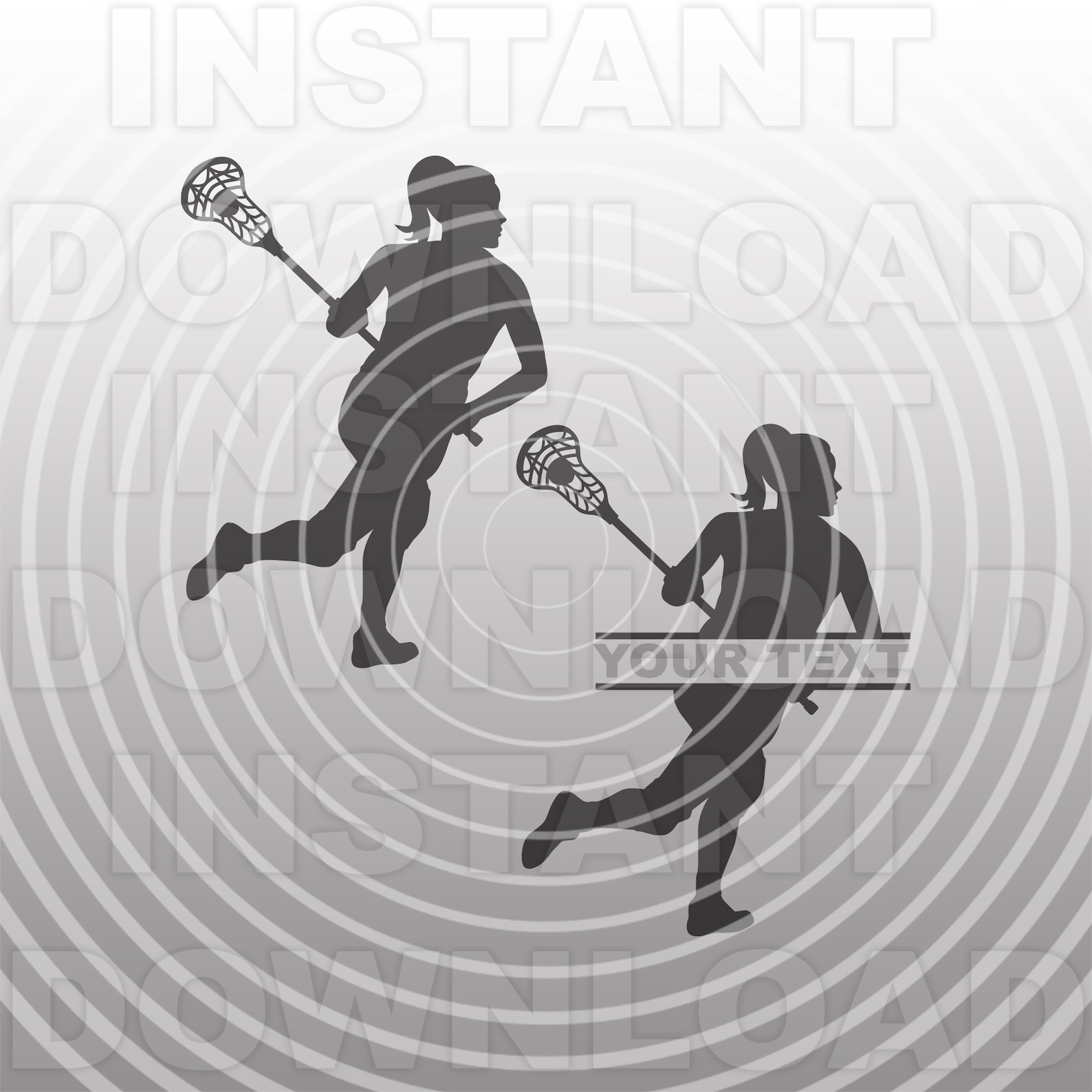 Womens Lacrosse SVG File,girls Lacrosse Svg,female Lacrosse Player Svg ...
