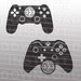 Video Game Controllers Monogram SVG File Cutting Template-xbox ...