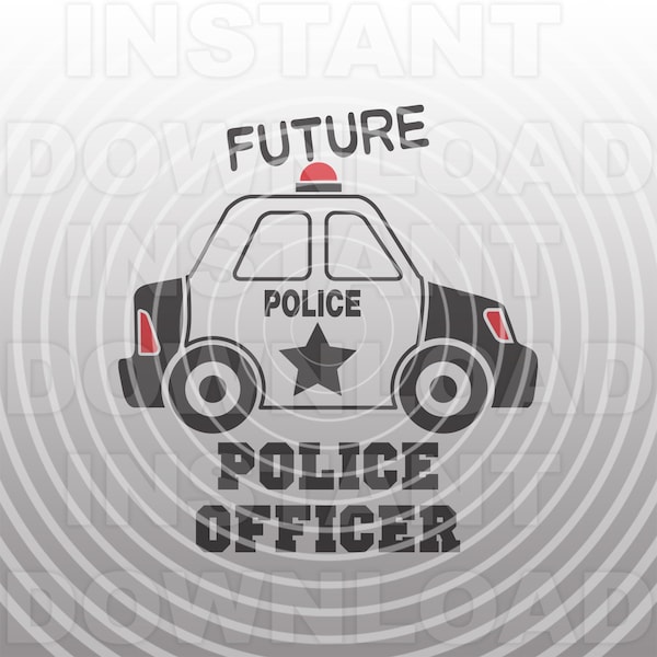Future Police Officer Svg - Etsy