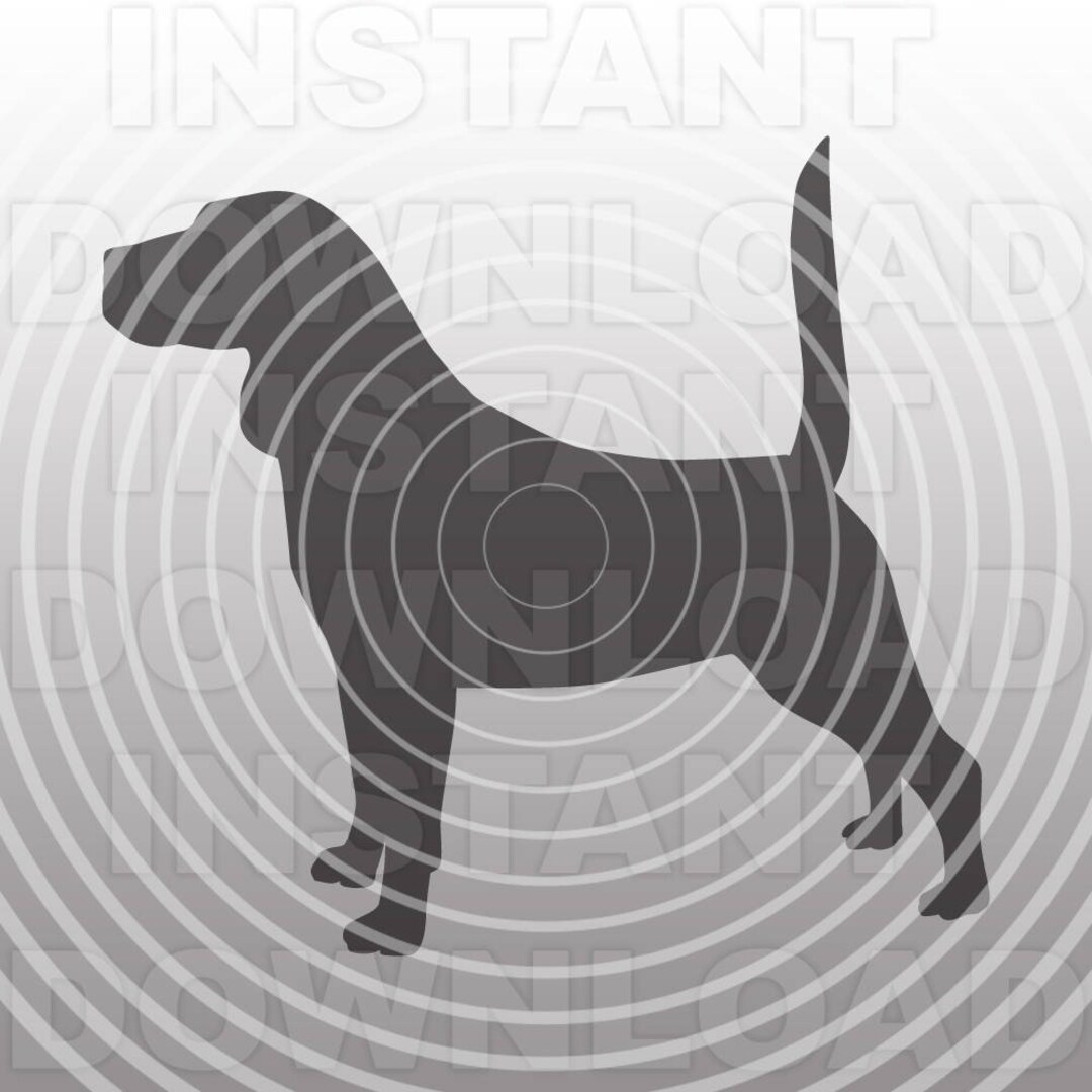 Beagle SVG File,beagle Dog Svg,dog SVG File-cutting Template-vector ...