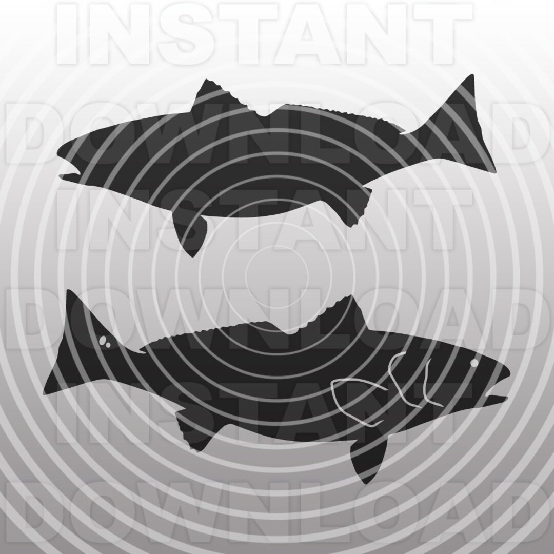Fishing SVG File,redfish SVG File-cutting Template-vector Clip Art ...