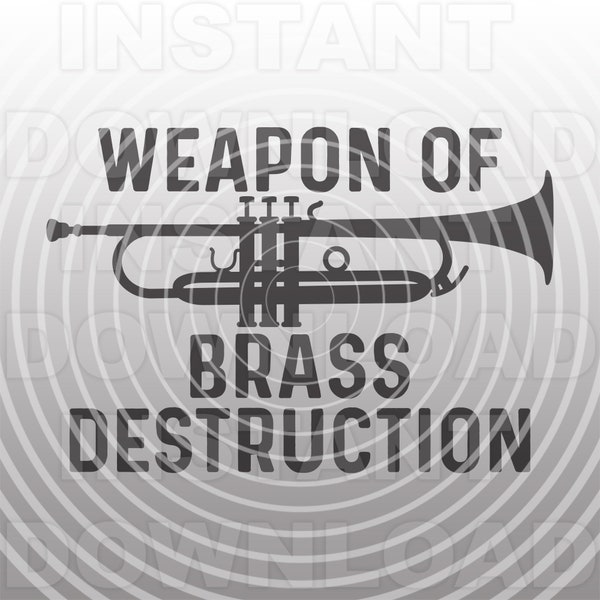 Weapon of Brass Destruction Svg - Etsy