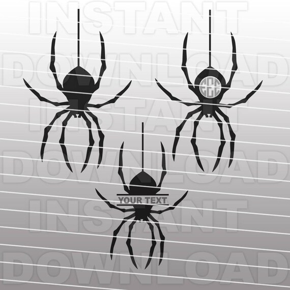 Spiders SVG Fileinsect Svgbugs SVG vector Art for - Etsy Australia