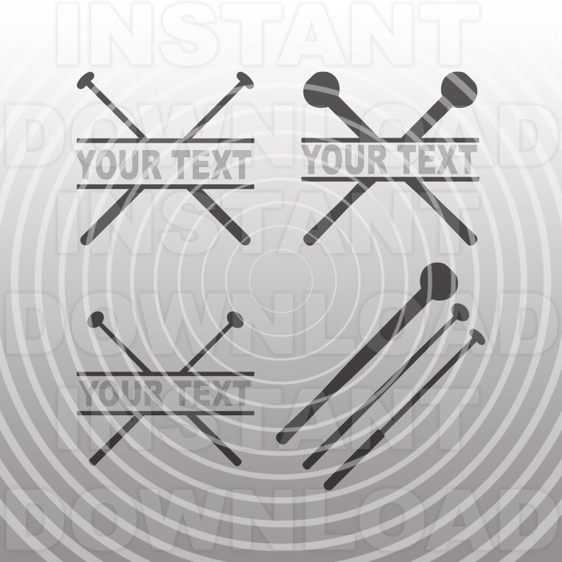 Drummer Monogram SVG Filedrum Mallets Svgmarching Band | Etsy