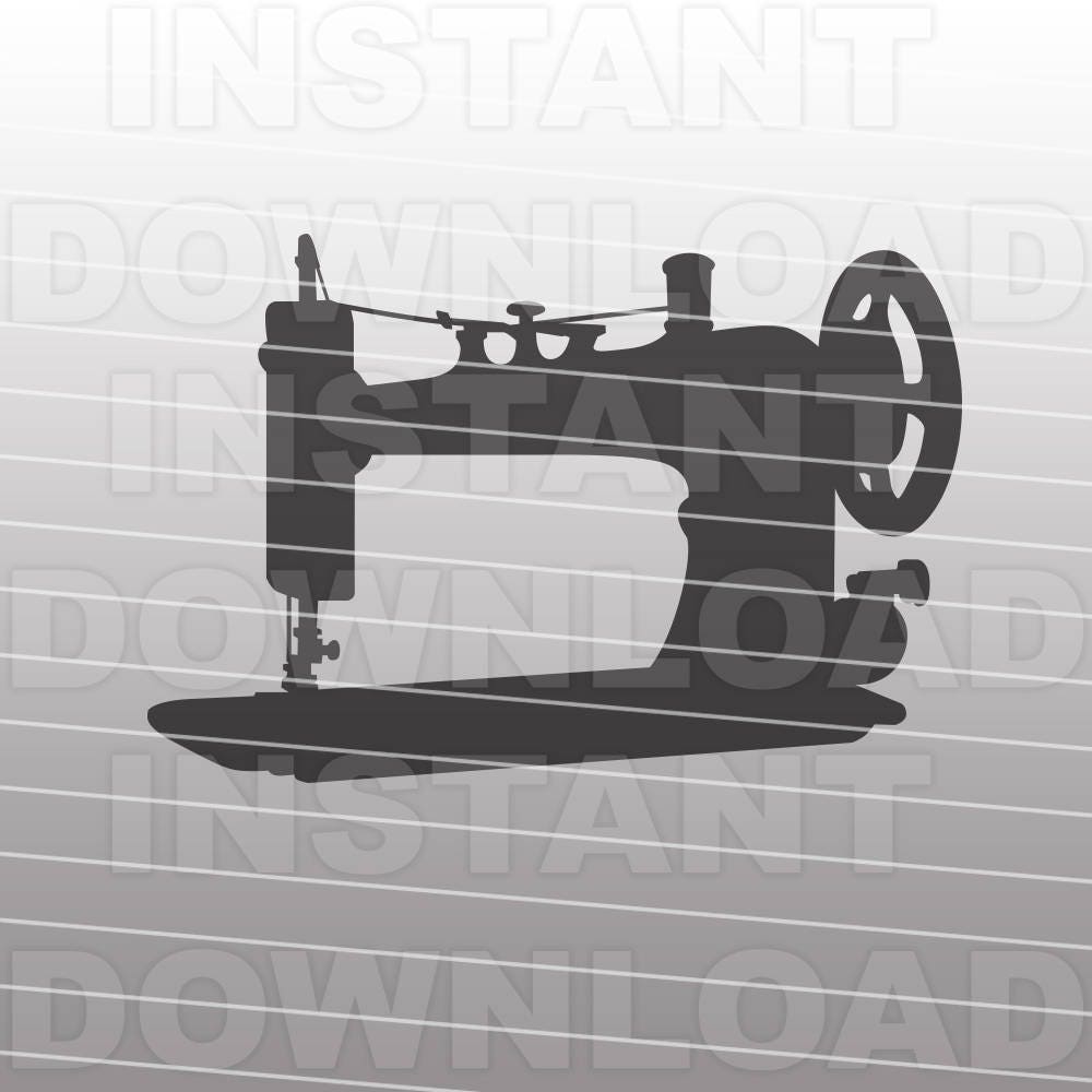 Sewing Machine SVG File Sewing SVG File Vector Clip Art - Etsy