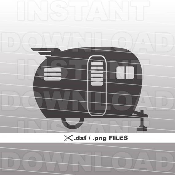 Retro Camper DXF Filecamping DXF Filepng & Dxf File-vector - Etsy Australia