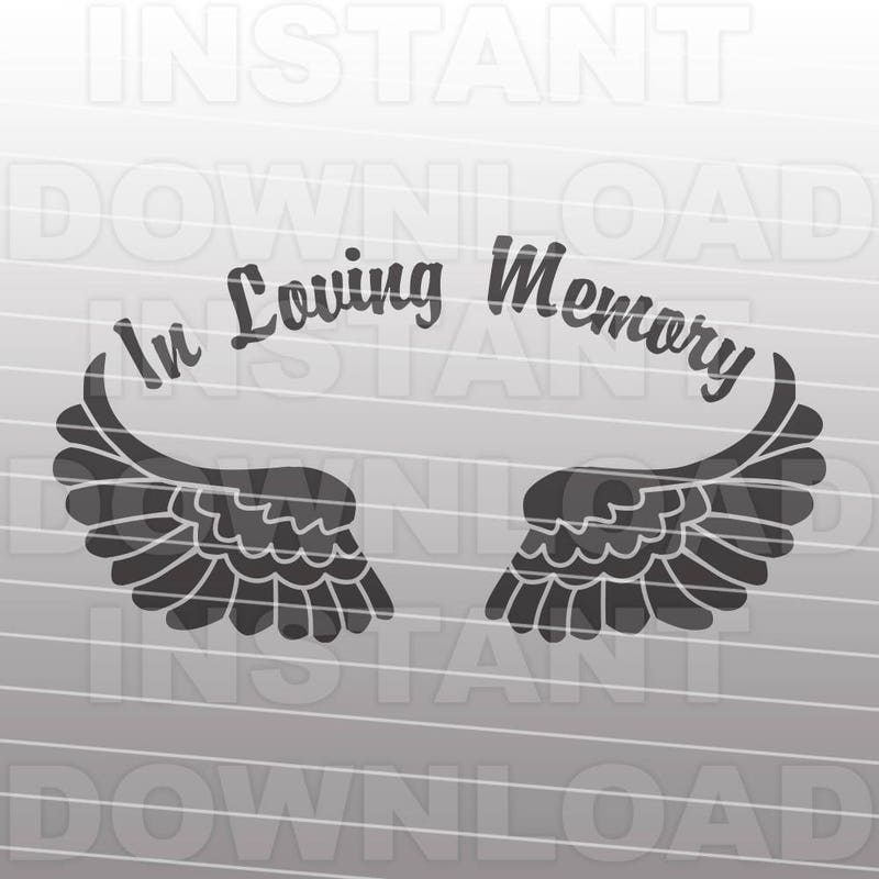 In Memory of Svg - Etsy