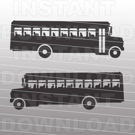 Vector School Bus Template