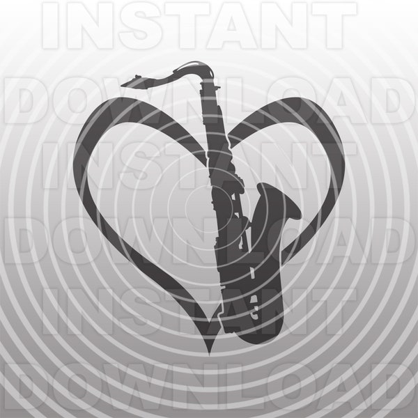 Tenor Sax Svg - Etsy