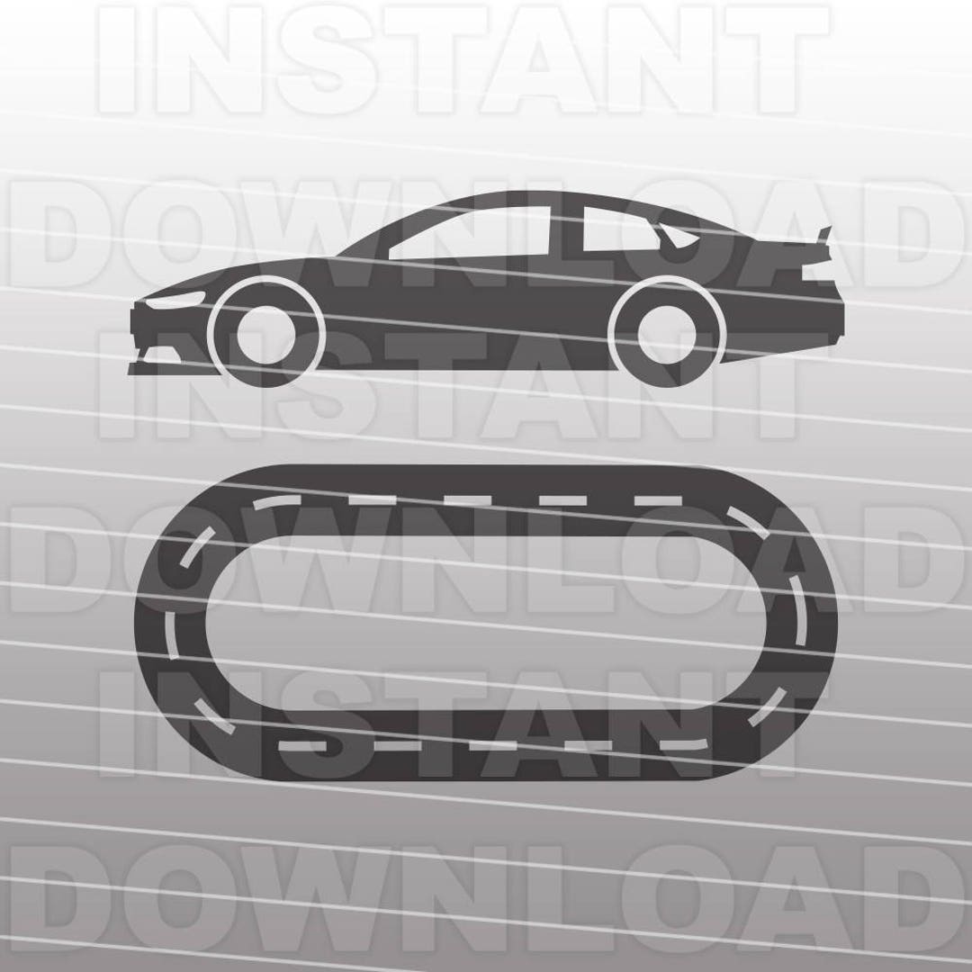 Race Car SVG, Race Track SVG File Cutting Template-clip Art for ...