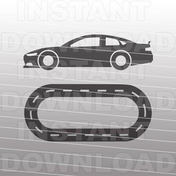 Race Car SVG Race Track SVG File Cutting Template-clip Art - Etsy