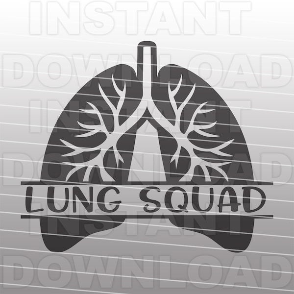 Lung Svg - Etsy