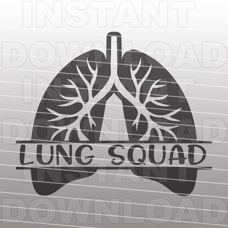 Lung Svg - Etsy