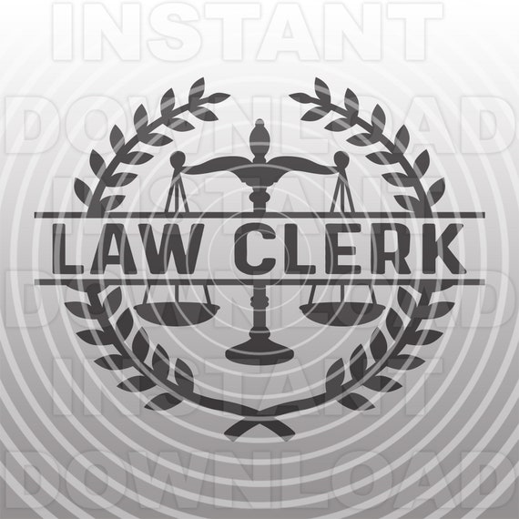 Law Clerk SVG Filescales of Justice With Laurel Wreath SVG - Etsy