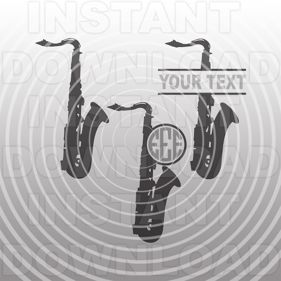 Tenor Saxophone SVG Filesax Svgmusical Instrument Svgband - Etsy