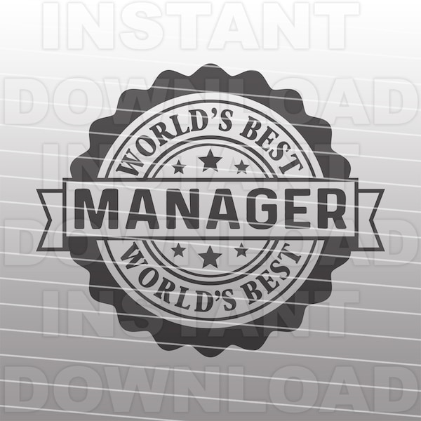 Best Manager Ever Svg - Etsy
