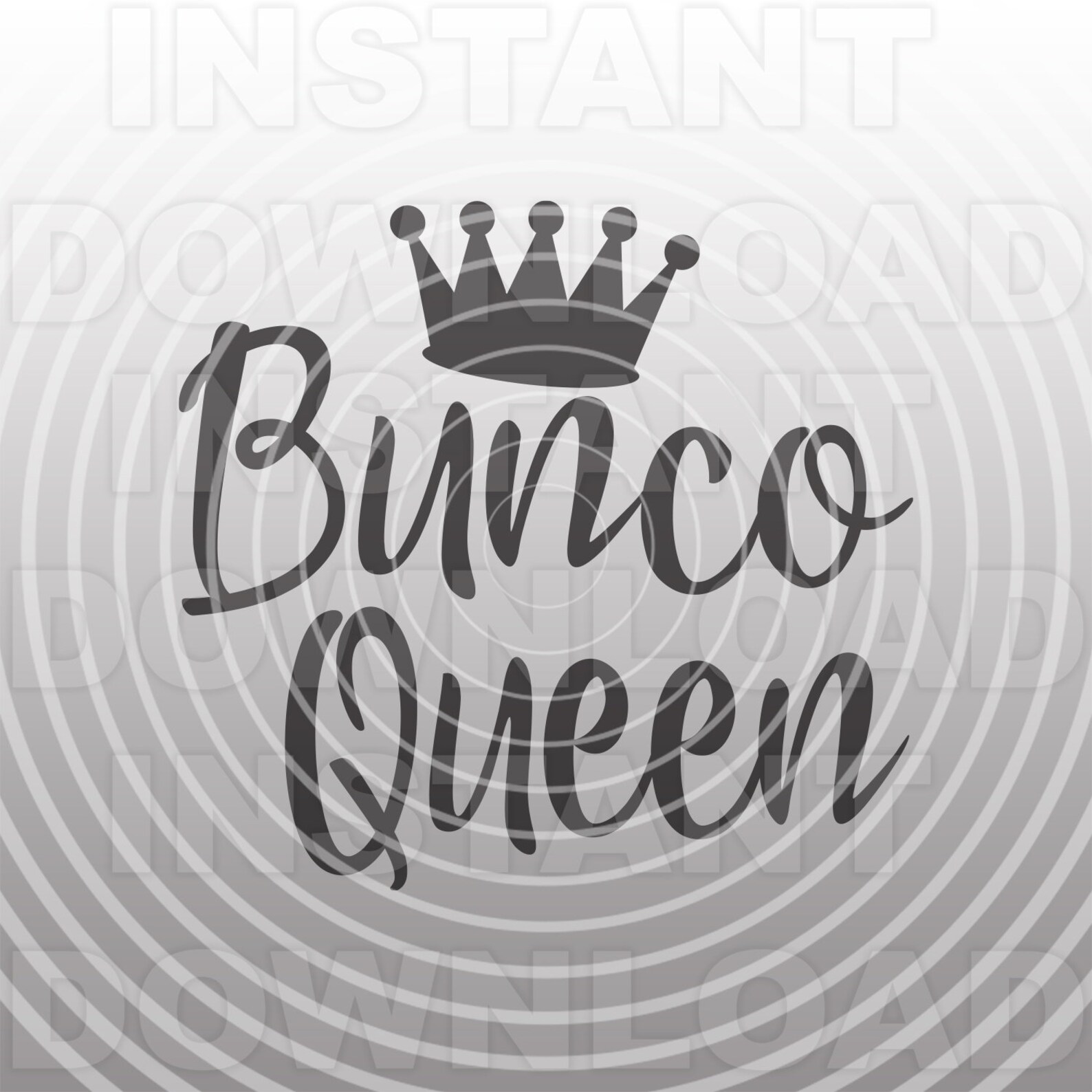 Bunco Queen SVG File,gambling Svg,girls Night Out Svg,bunko Svg ...