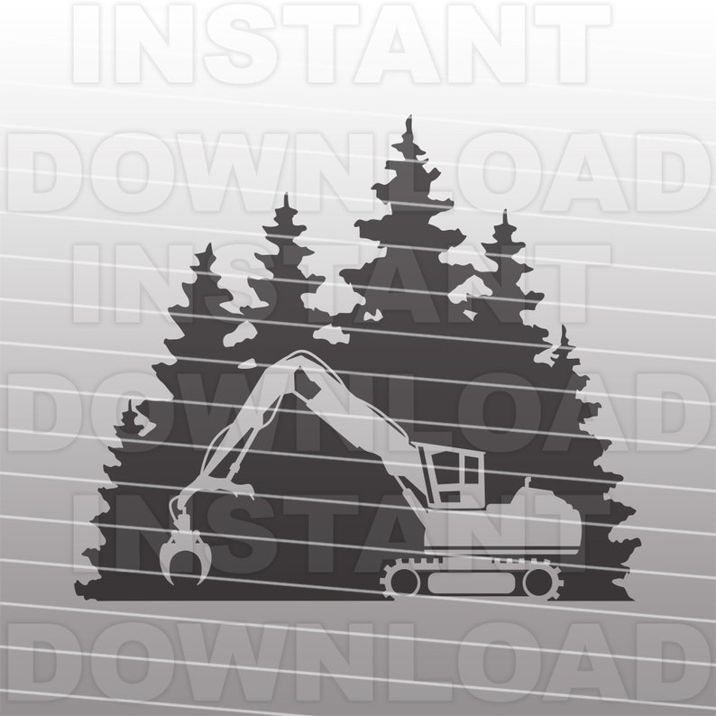 Logging Loader SVG File,logger Svg,forest Scene SVG -vector Art ...